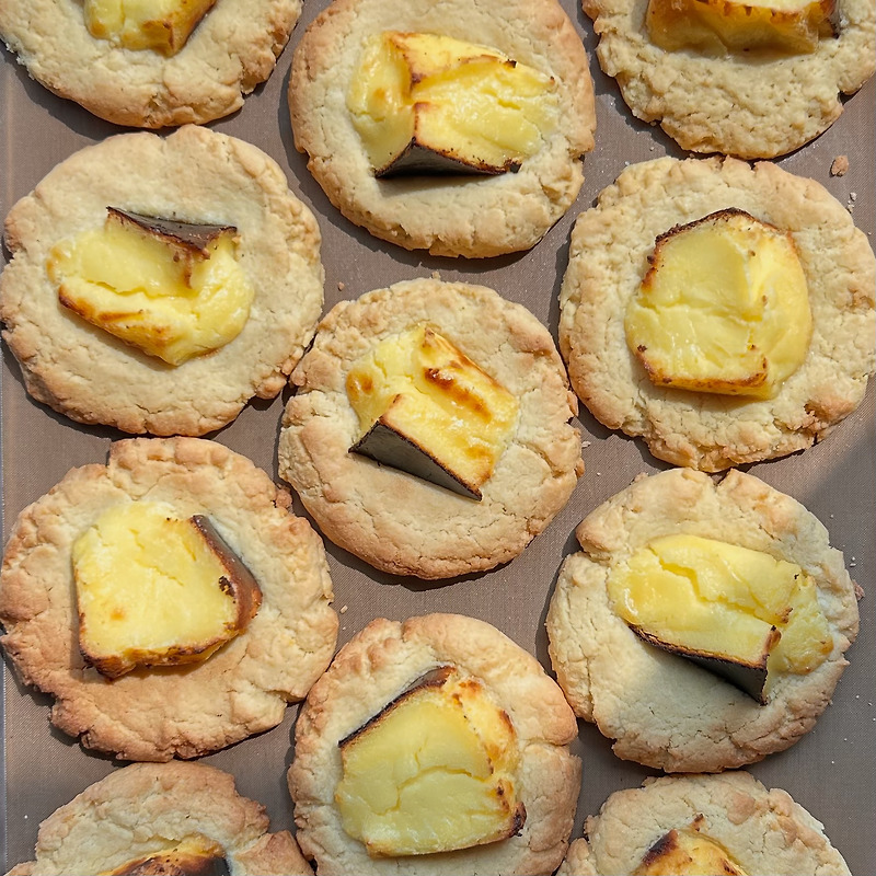 Basque cheese cake cookies_ 바스크 치즈 케이크 쿠키