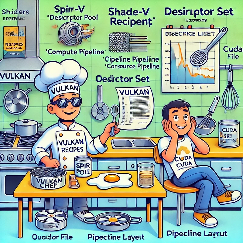 [Vulkan으로 GPGPU 시작하기] #6: Compute 셰이더, 파이프라인 구성, 디스크립터 사용법