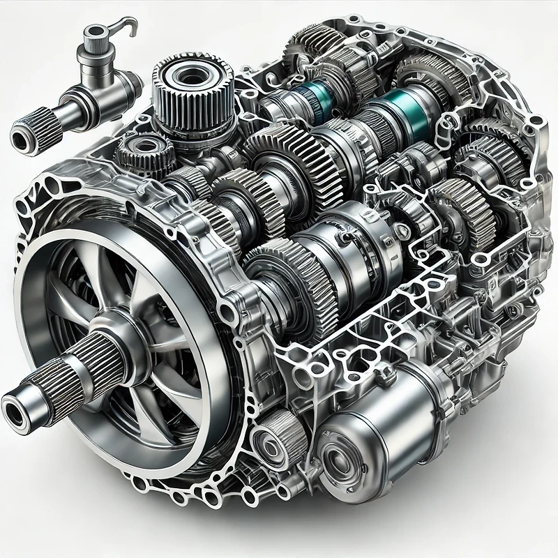 자동차 미션 종류별 구조와 원리 완벽 정리 (AT, MT, CVT, DCT, 시퀀셜)