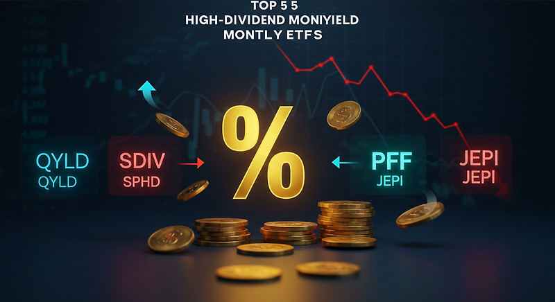 월배당 ETF 고배당 TOP5, 간단정리 - 테라스드리머