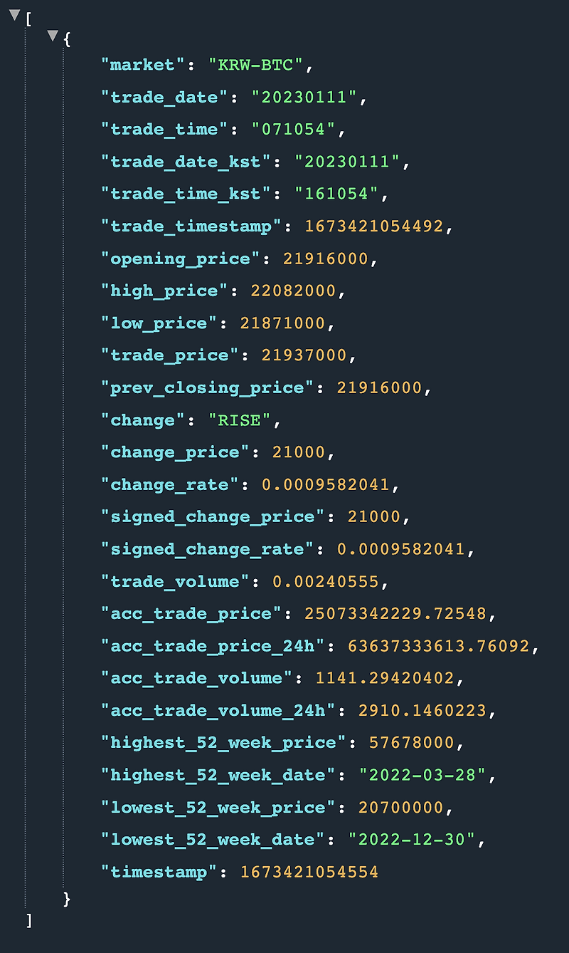 [iOS/UIKit] JSON Array 파싱하기