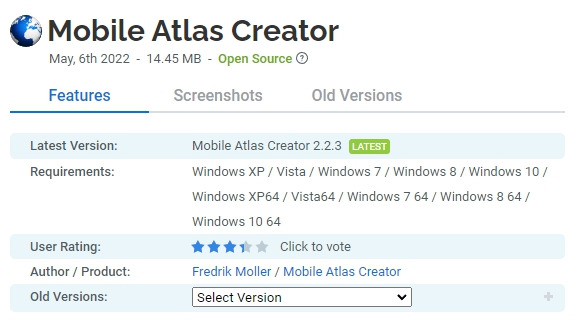 Mobile Atlas Creator 무료 다운로드