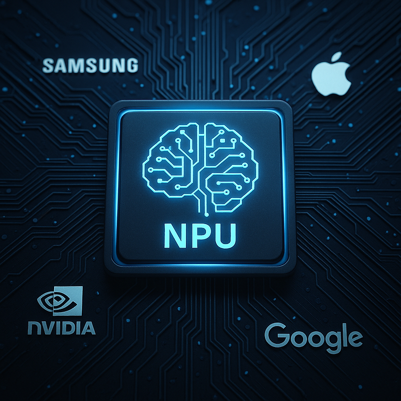 AI 시대의 심장, NPU란? 고성능·저전력 반도체 전쟁의 주인공