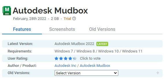 Autodesk Mudbox 무료 다운로드
