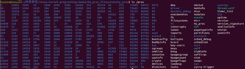 [Linux Kernel] proc 파일시스템과 seq_file 인터페이스