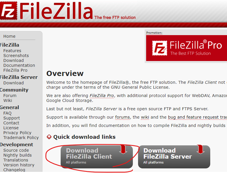 FileZila 파일질라 설치 및 사용법 :: 삼월