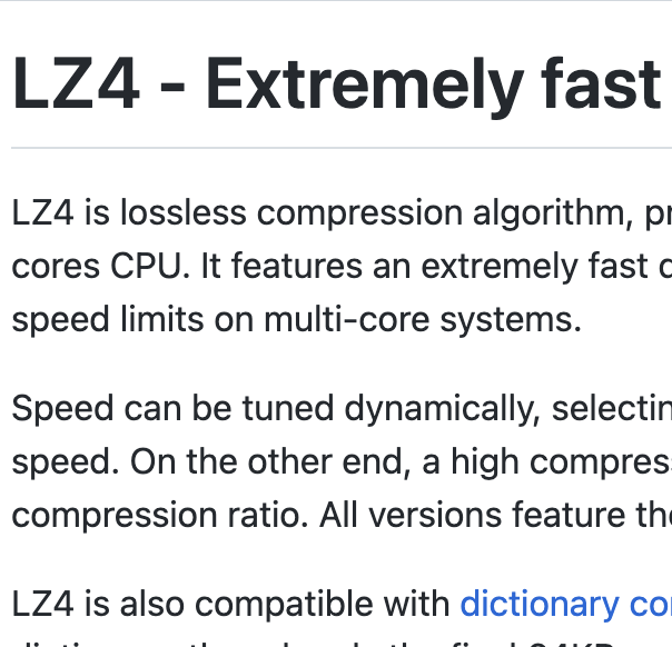Python LZ4 압축 라이브러리 사용법