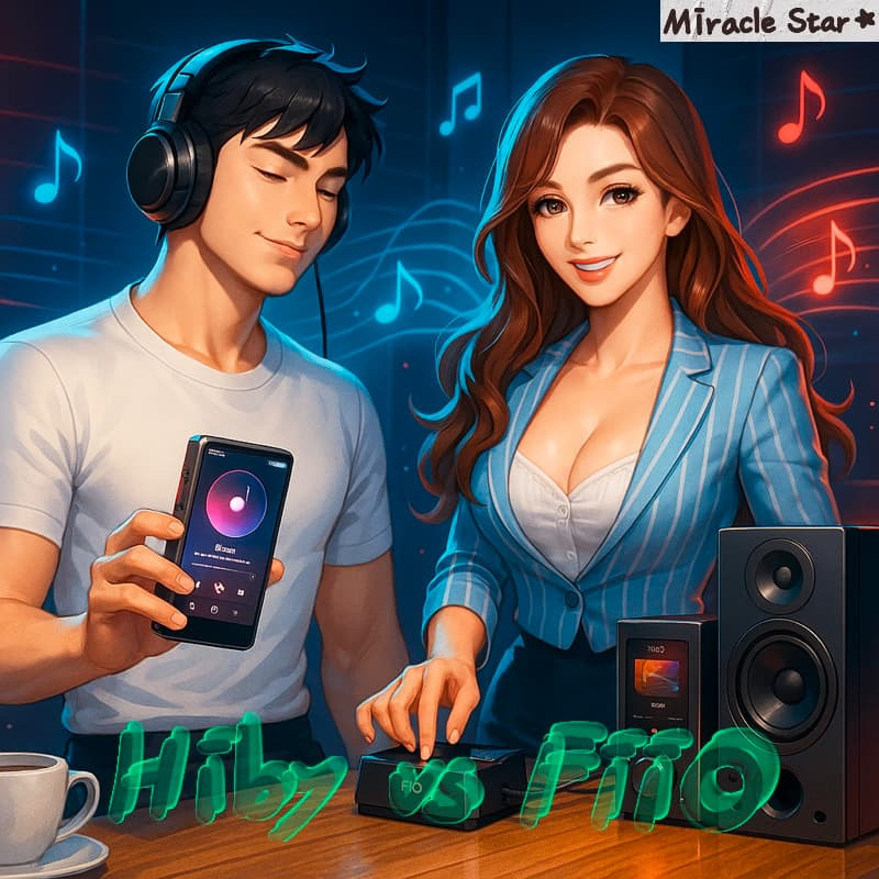 Hi-Fi 무선 스트리밍 DAP 비교: HiBy R6 Pro MAX vs FiiO R9, 지니와 지나의 체험기