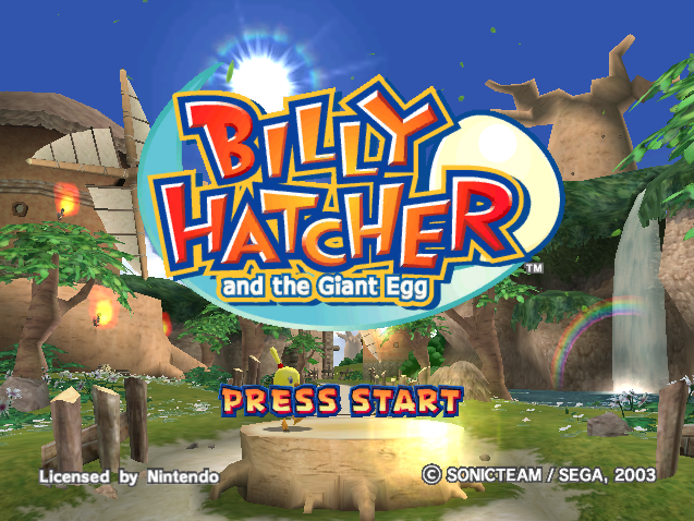 세가 (SEGA) - 빌리 해쳐 앤 더 그레이트 에그 북미판 Billy Hatcher and the Giant Egg USA ...