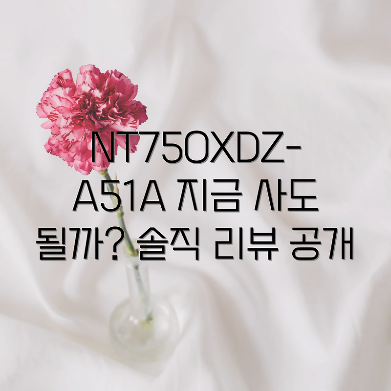 NT750XDZ-A51A, 지금 사도 괜찮을까?