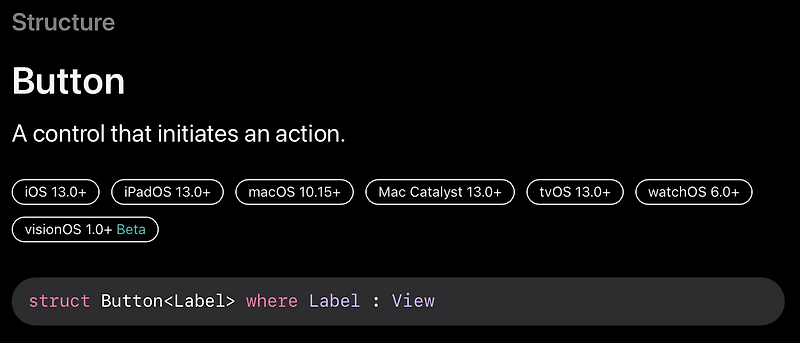Button — iOS - Apple Document