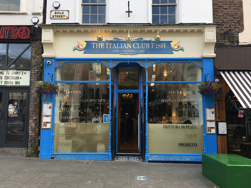 The Italian Club Fish, Liverpool