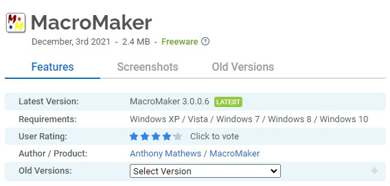 MacroMaker 무료 다운로드
