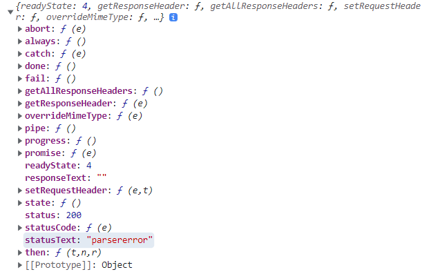 [에러대백과] ajax에서의 "parseerror"