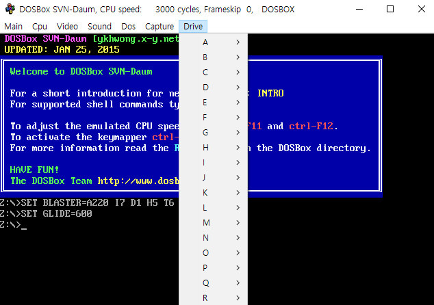 도스박스(DOSBox)로 오래된 전자도서 변환기 돌리기