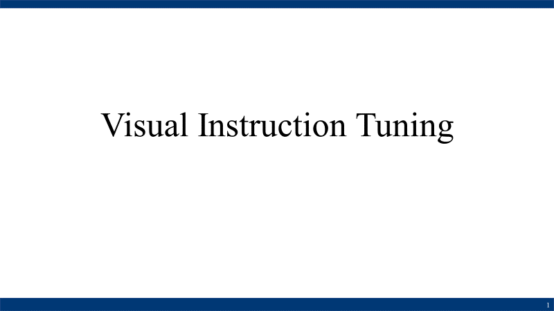 [논문 Review] Visual Instruction Tuning