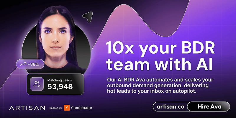 AI BDR로 아웃바운드를 10배 늘리세요
