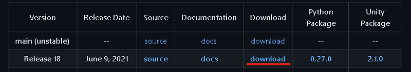 [Unity 2020.3] ml-agents 설치 (작성중)
