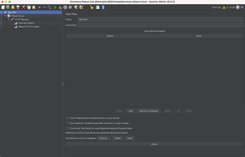 Mac Jmeter 설치, 실행