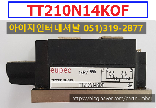 TT210N14KOF (210A, 1400V)