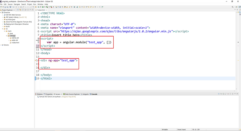 [AngularJS] (5) 지시자 | angular.directive(), ng-app, ng-init, ng-repeat :: Better Programming