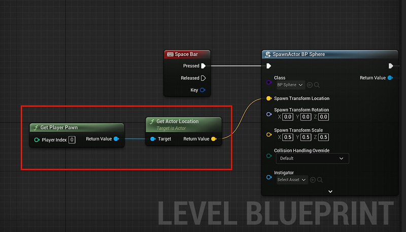 언리얼엔진5 42장 [Get Player Pawn]