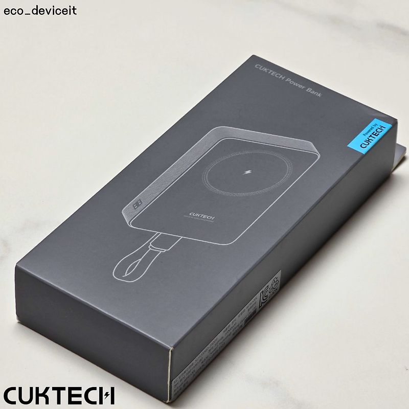 CUKTECH, 쿡테크 CP12 맥세이프 보조배터리 리뷰