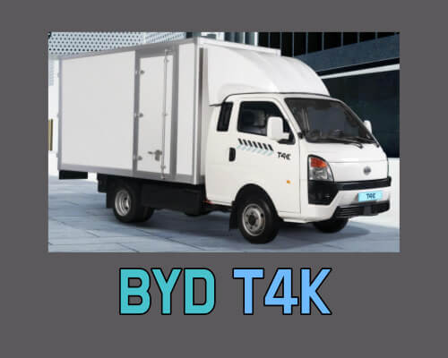 BYD 1톤트럭 T4K 배터리 가격 주행거리 장단점