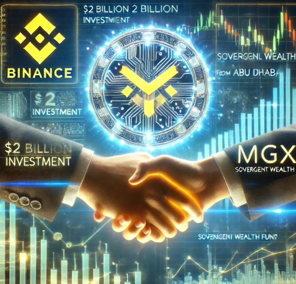 MGX 국부펀드 , Binance에 20억 달러 투자! 크립토 시장의 새 시대?