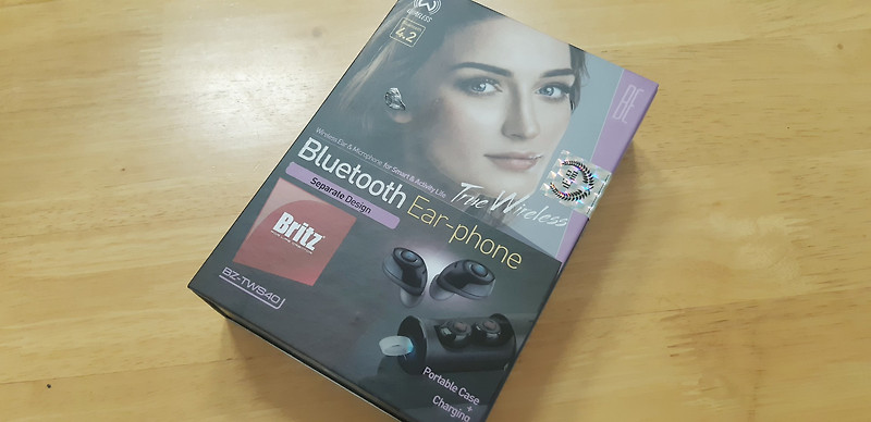 블루투스 무선이어폰 Britz BZ-TWS40 이용후기