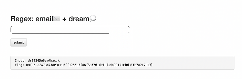 [DreamHack] 드림핵 웹해킹 : ex-reg-ex