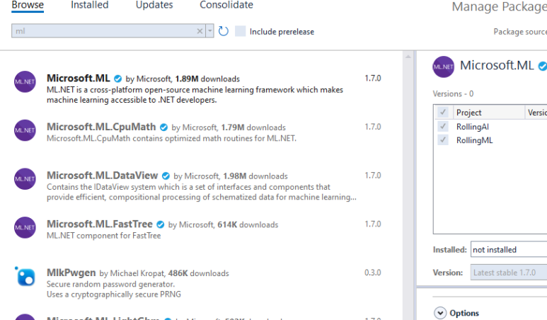 [C# ML] C#으로 머신러닝 모델 구축하기 (ML.NET)