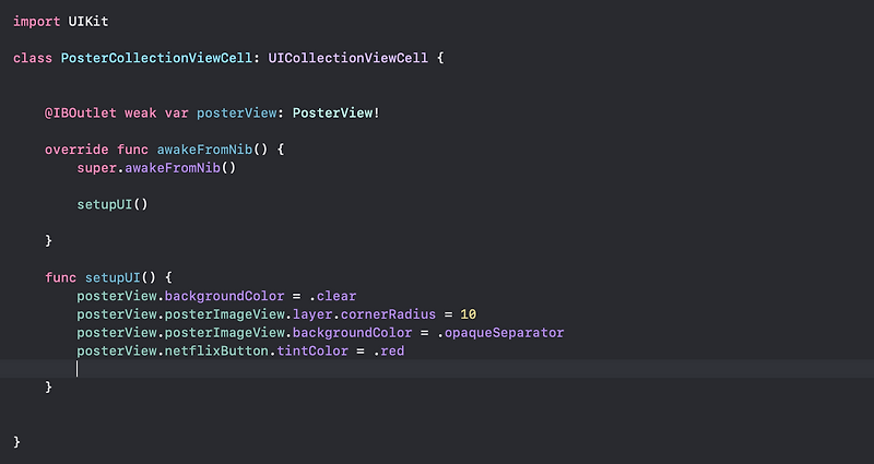 [iOS_Swift] UIView를 Cell로 사용하기 (테이블뷰 안에 컬렉션뷰) _ 17