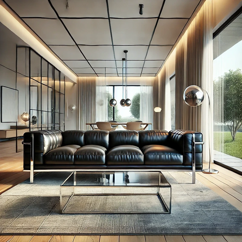 르꼬르뷔지에 LC2 소파, 왜 명품 인테리어의 필수품일까? :: 감정의말