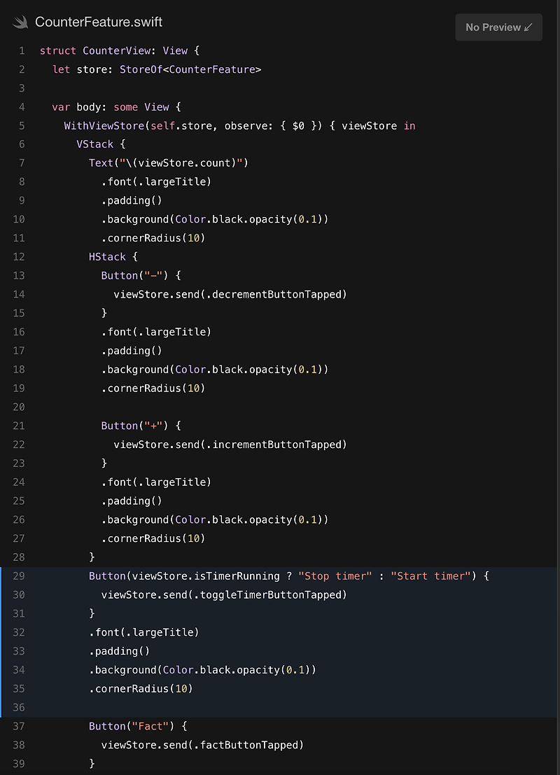 SwiftUI - TCA Tutorial 한글번역 (2023 ver) (6)