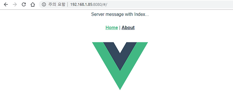 ls -alh | grep -E 'web|server' :: Vue.js + Spring Boot 프로젝트 병합