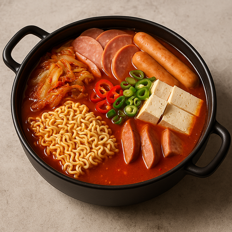진한 국물의 맛, 부대찌개 - Budae Jjigae, Korea’s Spicy and Hearty Army Stew