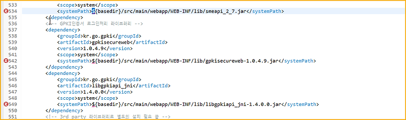 dependencies.dependency.systemPath...