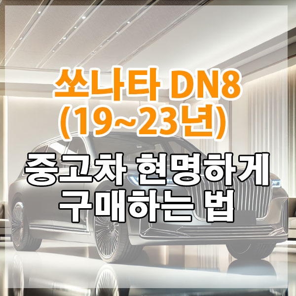 현대 쏘나타 DN8(19~23년) 중고차 현명하게 구매하는 법