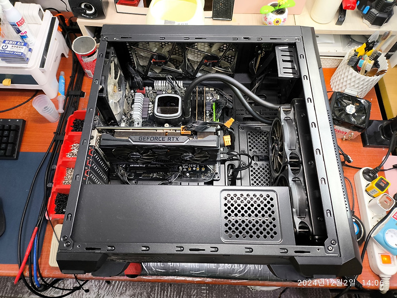 컴퓨터 청소 대행 요청과 CPU 95도