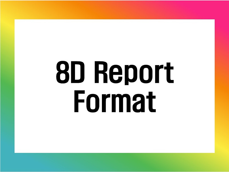 8D Report Format