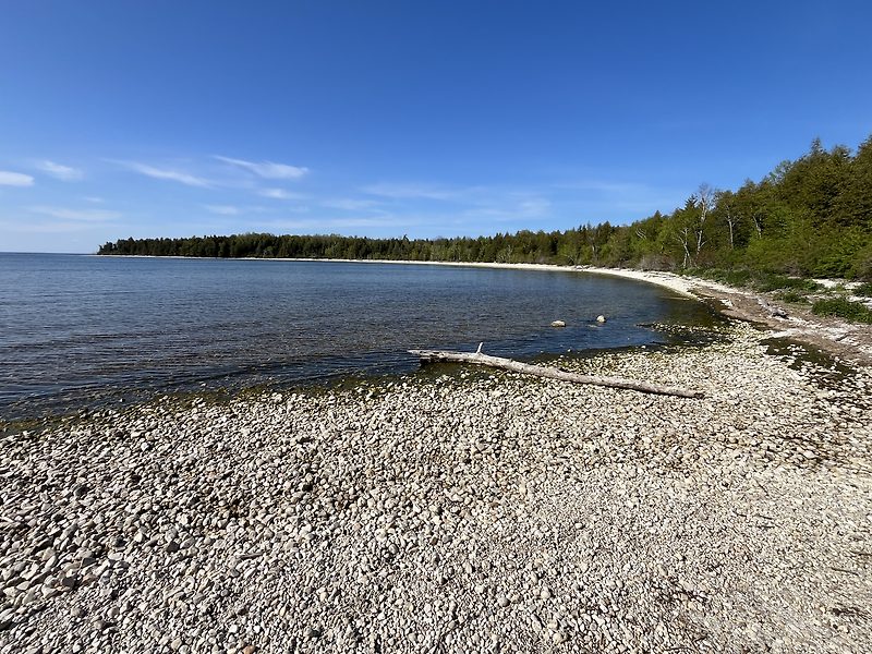 멋진 미시건 호수를 관람 할수 있는 이글 타워가 있는Peninsula State Park WI.