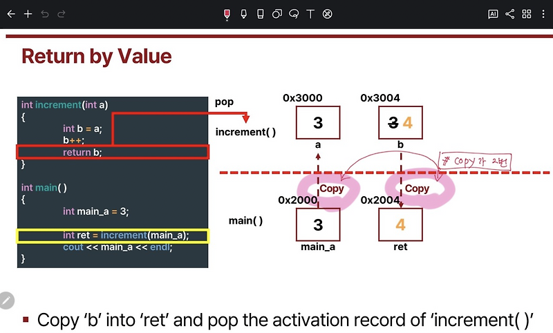 자료구조 이론 4.5.2 - Return By X