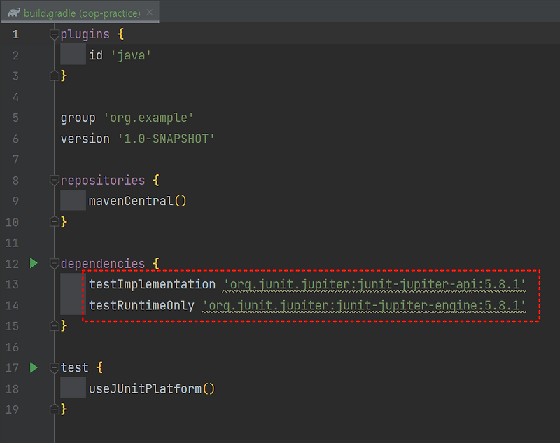 Test code — 작은달팽이 개발블로그