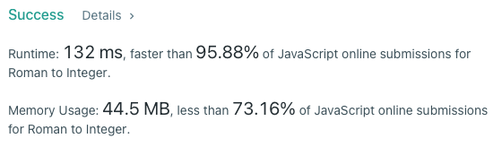 LeetCode - Roman to Integer