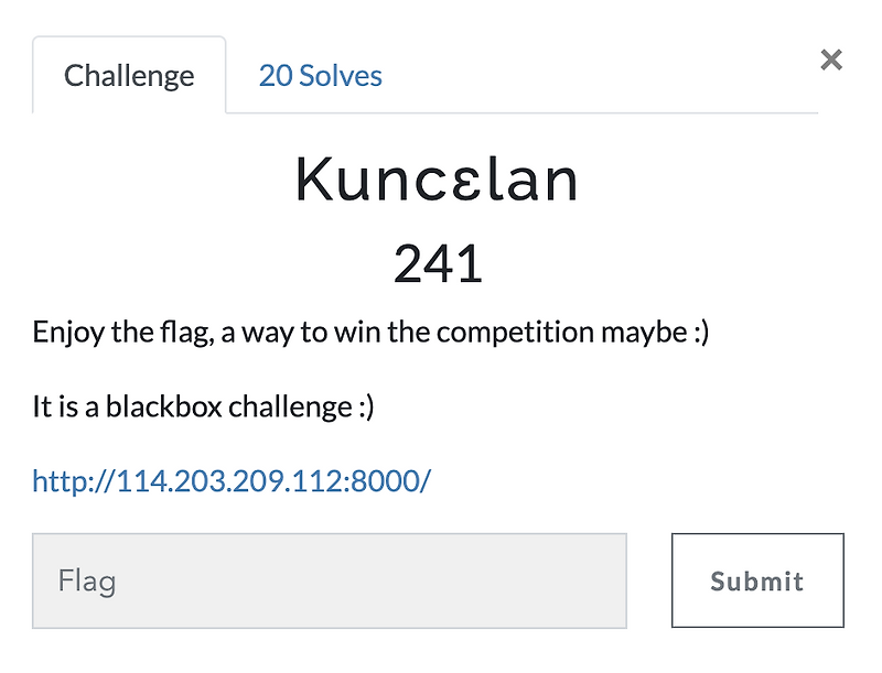 [Study] WACon CTF 2022 Kuncɛlan Writeup :: Vardy.log