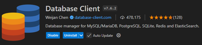 [Django] VSCode에서 database 연결하기