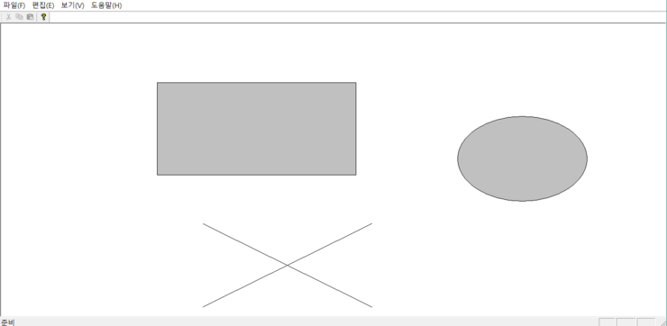 [MFC][2] Declare classes to shape and clear (클래스 선언하여 도형 그리고 지우기)