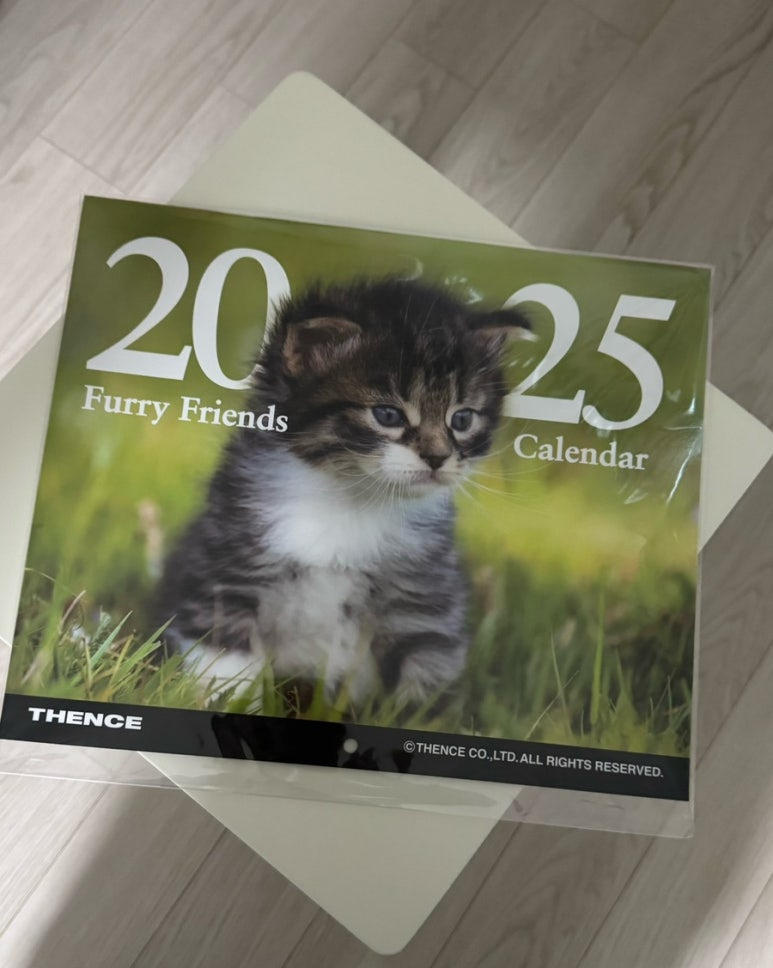 [Object] Thence 2025 furry calendar