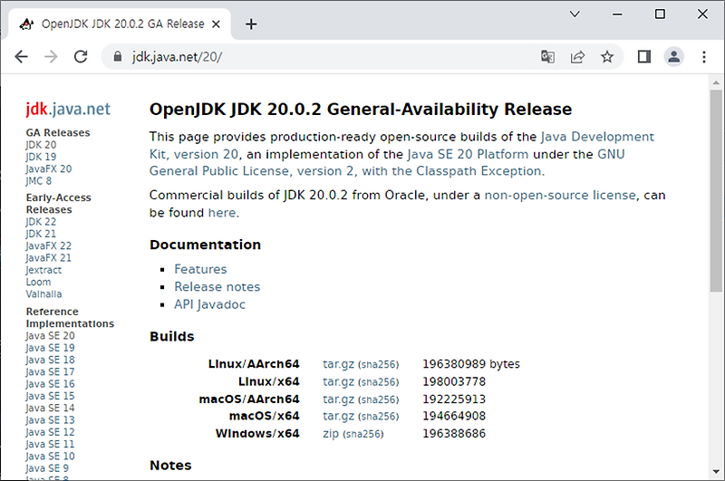 OpenJDK 20
